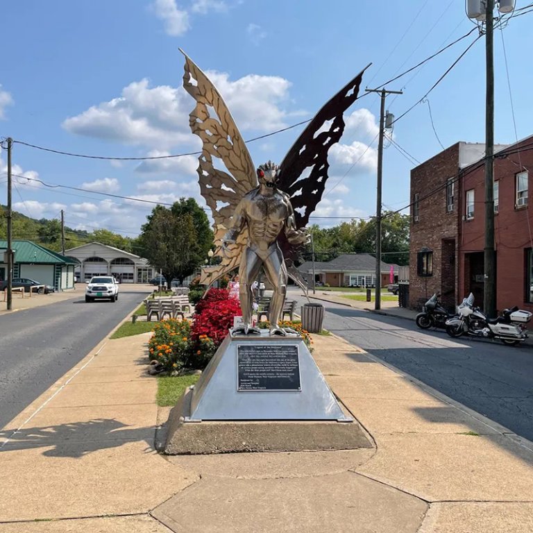 Statue of Mothman: A Curious Legend - Arturban Statue