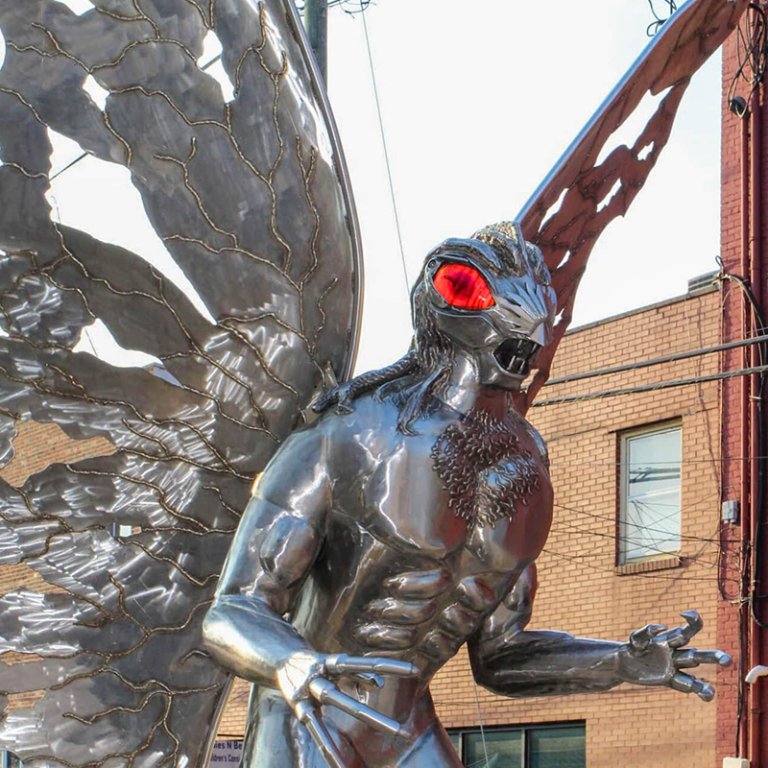 Statue of Mothman: A Curious Legend - Arturban Statue