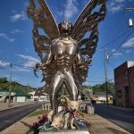 Statue of Mothman: A Curious Legend - Arturban Statue
