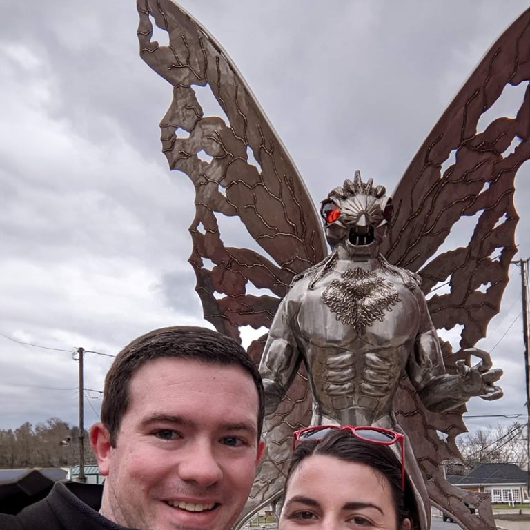 Statue of Mothman: A Curious Legend - Arturban Statue