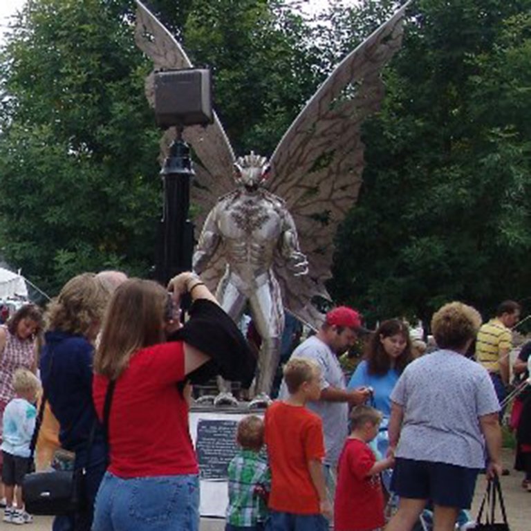 Statue of Mothman: A Curious Legend - Arturban Statue