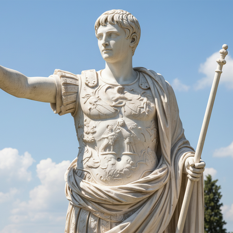 Augustus Caesar Marble Statue - Arturban Statue