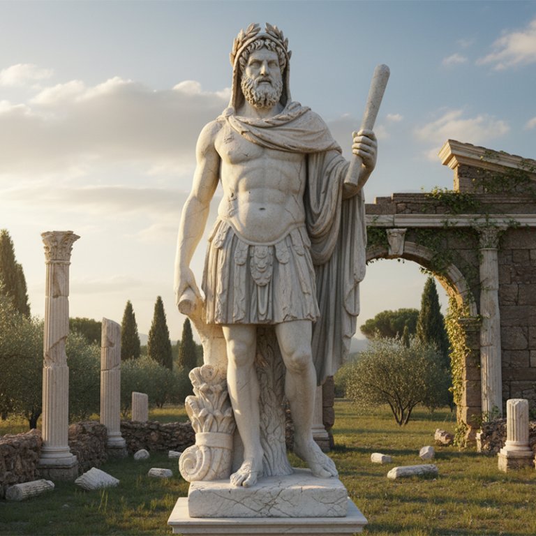 Commodus Sculpture - Arturban Statue