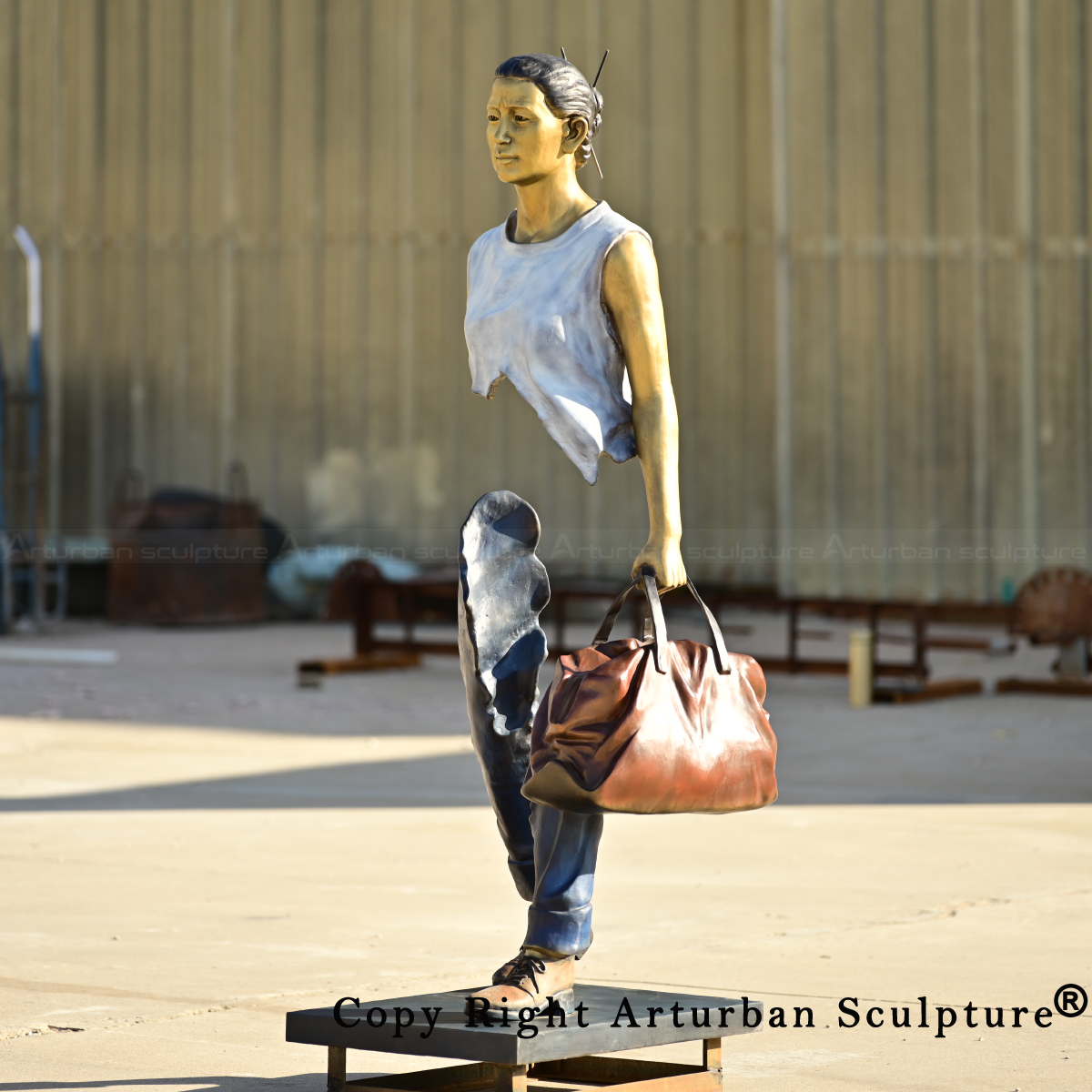 The Traveler Sculpture: Meaning, Origin, and Custom Production ...