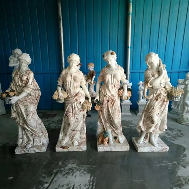 Four Seasons Goddess Statues Garden - Arturban Statue